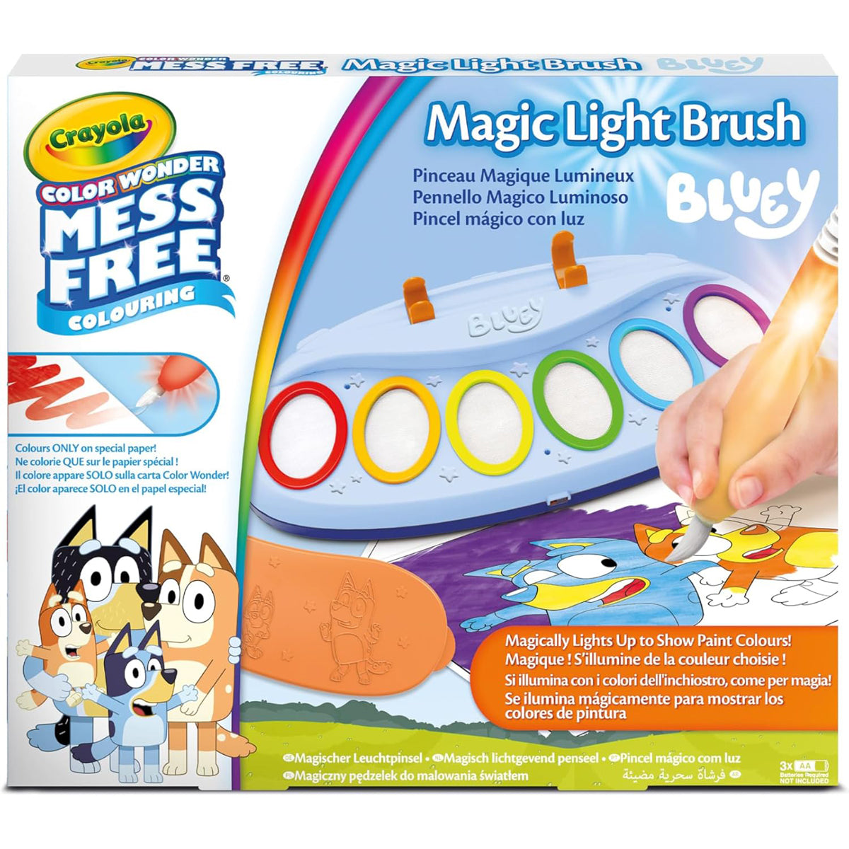 Crayola Color Wonder Magic Light Brush Bluey — Marston Moor