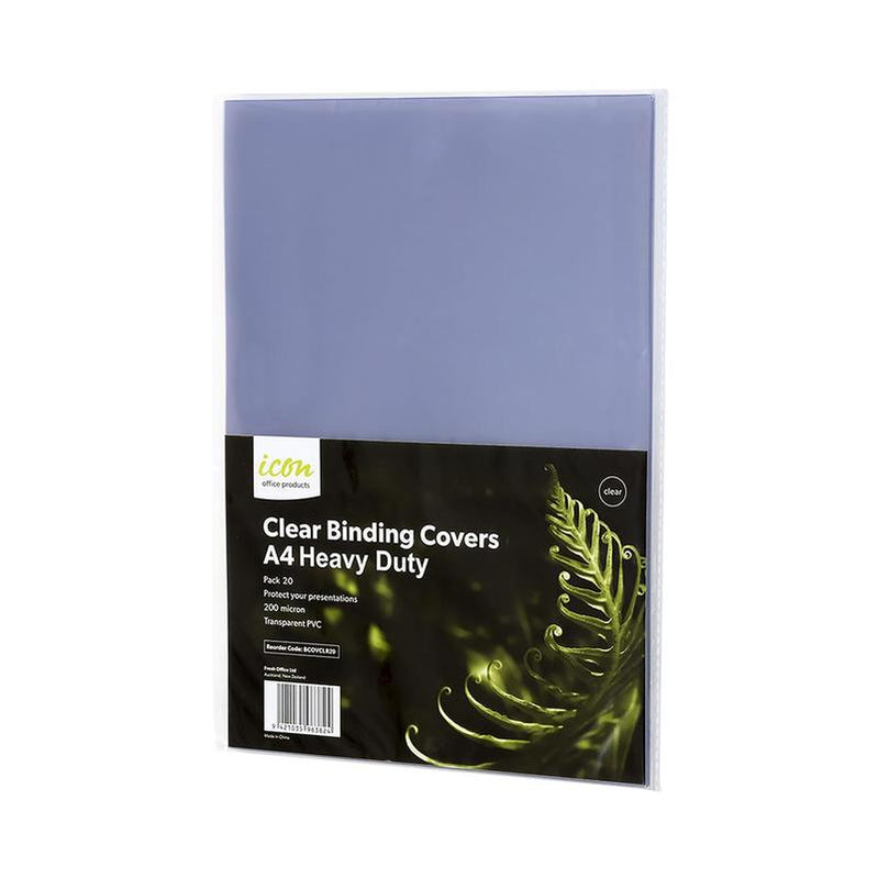 Binding Covers | Clear PVC & Card Covers for Document Binding | Marston ...
