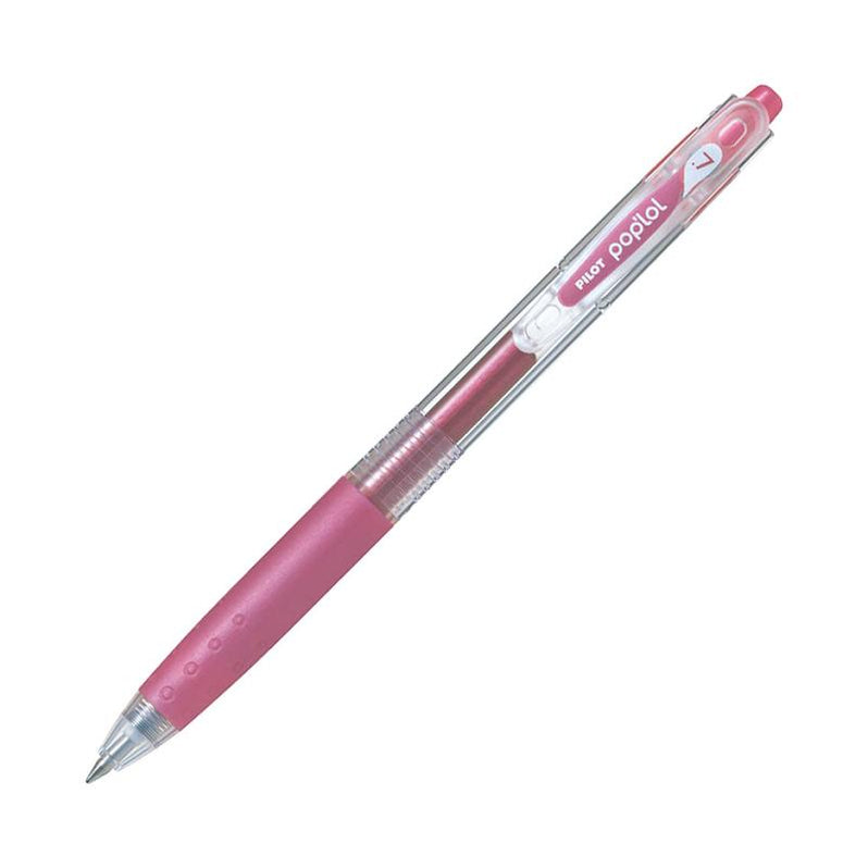 Pilot Pop'lol Gel Pen - Metallic Pink 20244 — Marston Moor