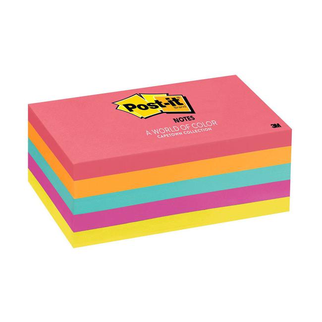 Post-it Notes 655-5PK 76x127mm Cape Town Pack of 5 — Marston Moor