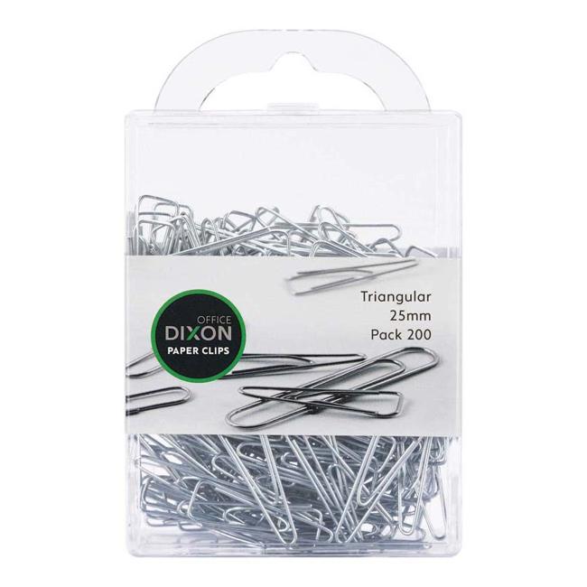 Dixon Paper Clips 25mm Tri Pack 200 — Marston Moor