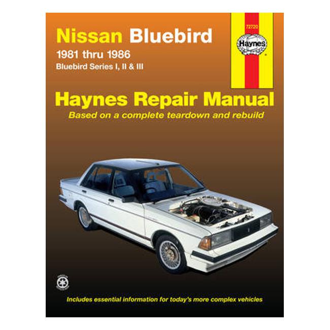 Nissan Bluebird Series I, II, III 1981-1986 Repair Manual - Tim Imhoff ...