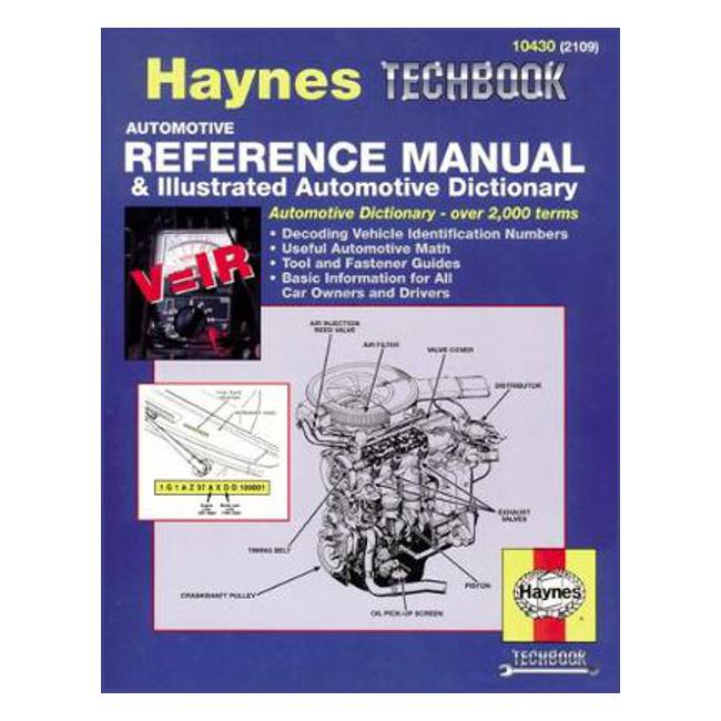 Automotive Reference Manual & Illustrated Automotive Dictionary - Mike ...